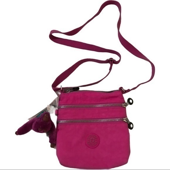 Kipling | Bags | Nwt Kipling Alvar Dark Pink Mini Crossbody Bag | Poshmark